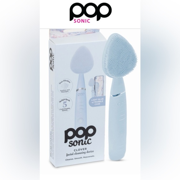 Pop Sonic | Skincare | Pop Sonic Clover Facial Cleansing Device | Poshmark